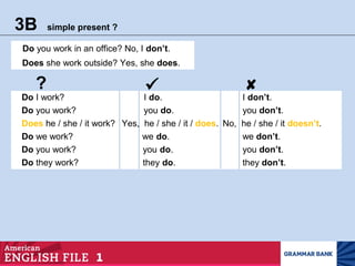 3B - Simple Present | PPT