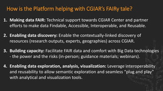 Overview of CGIAR’s Big Data Platform | PPT