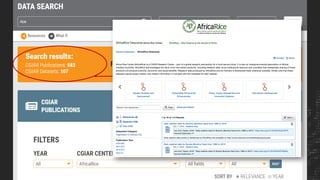 Overview of CGIAR’s Big Data Platform | PPT