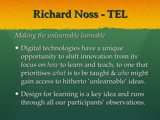 Education Innovation; A Curated Conversation | PPT