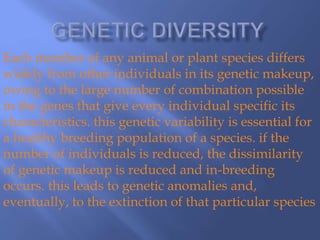 3 biodiversity and its conservation edited | PPT