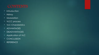 Visible light communication Seminar PPTk | PPT