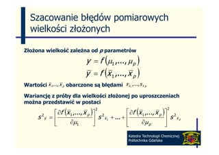 3 bledy pomiarowe | PDF