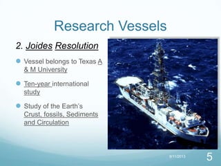 3b modern oceanographic exploration | PPT