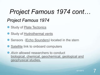 3b modern oceanographic exploration | PPT