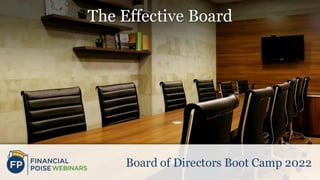 The Effective Board | PDF