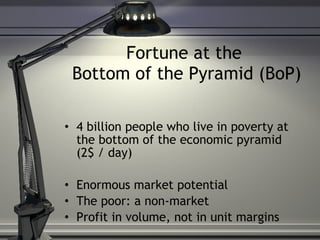 3 Bottom of the Pyramid | PPT