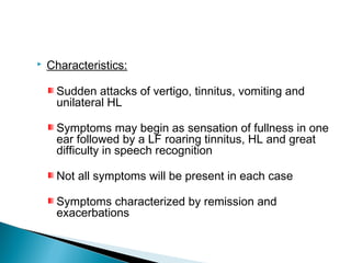 3 (b) pathology,disorders of outer, middle and inner ear | PPT