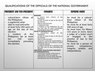 Topic on the Three Branches of Government | PPT