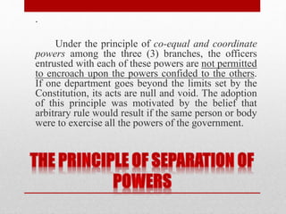 3 branches of the government | PDF