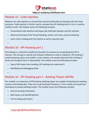 Malware Analysis and Reverse Engineering Training | PDF