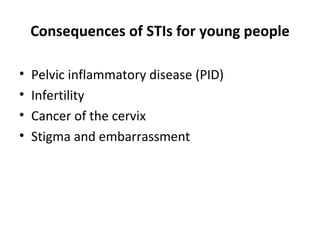 3 b sexually transmitted infections in young people | PPT