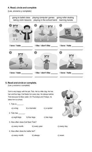 3 básico formative test n3 | PDF