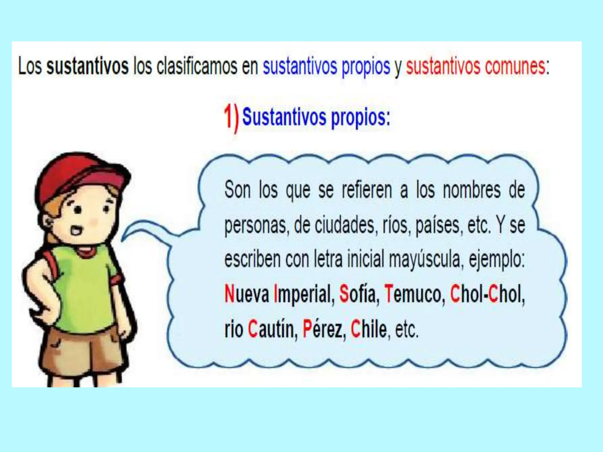 3º básico Sustantivos propios y comunes.pptx