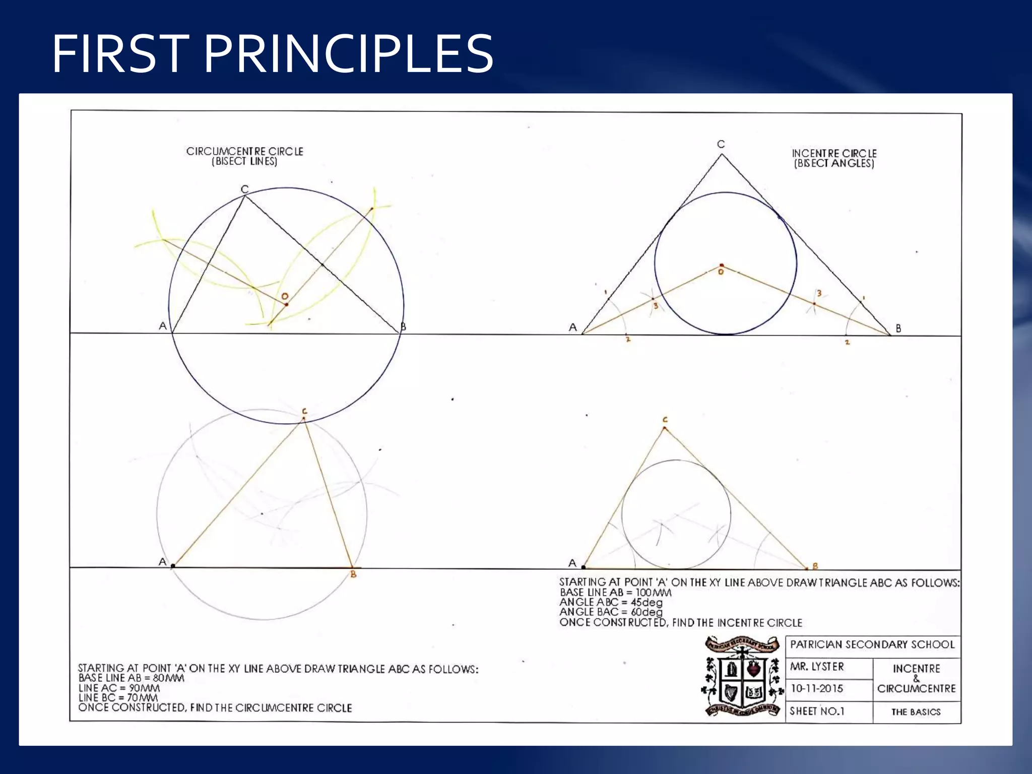 JUNIOR CERTIFICATE: TECHNICAL GRAPHICS NOTES | PDF