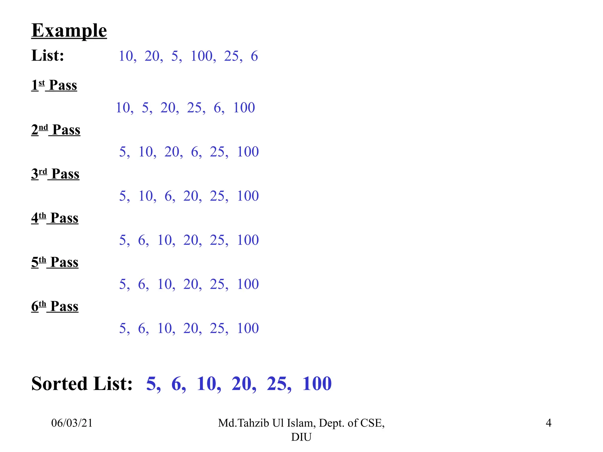 3_Bubble Sort,Insertion Sort & Selection Sort.pptx