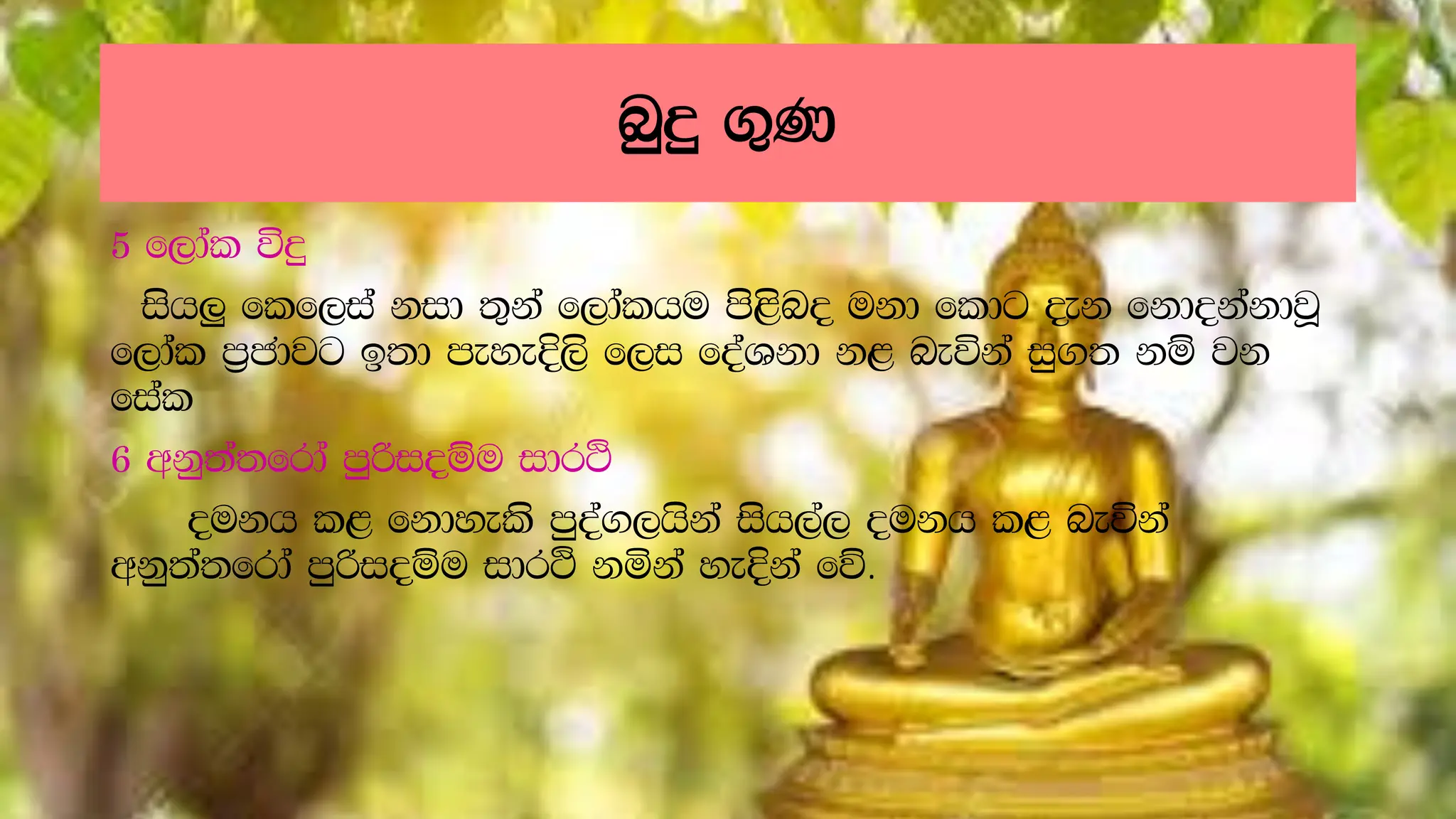grade 10 and grade 11 buddhism for gce ol lesson 03 | PDF