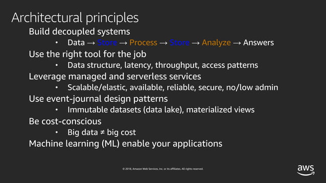 Builders' Day - Building Data Lakes for Analytics On AWS LC | PPT