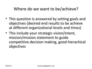 3 business goals | PPT