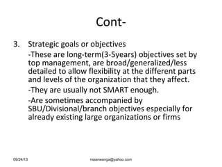 3 business goals | PPT