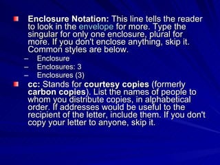 3 Business Letter Erd, Zol, Javz | PPT