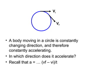 3c. uniform circular motion | PPT