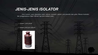 SISTEM TRANSMISI ( PENYALURAN) TENAGA LISTRIK | PPTX