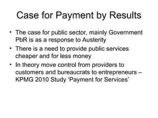 3C – PAYMENT BY RESULTS | PPT