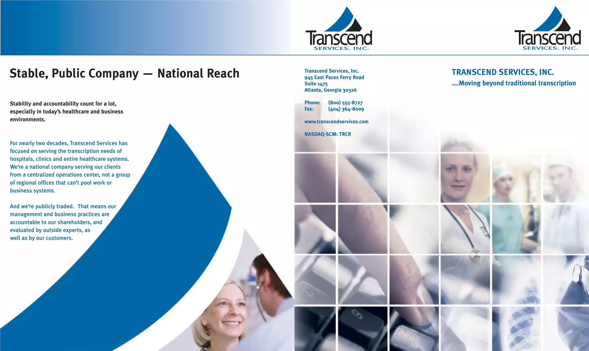 Transcend Brochure | PDF