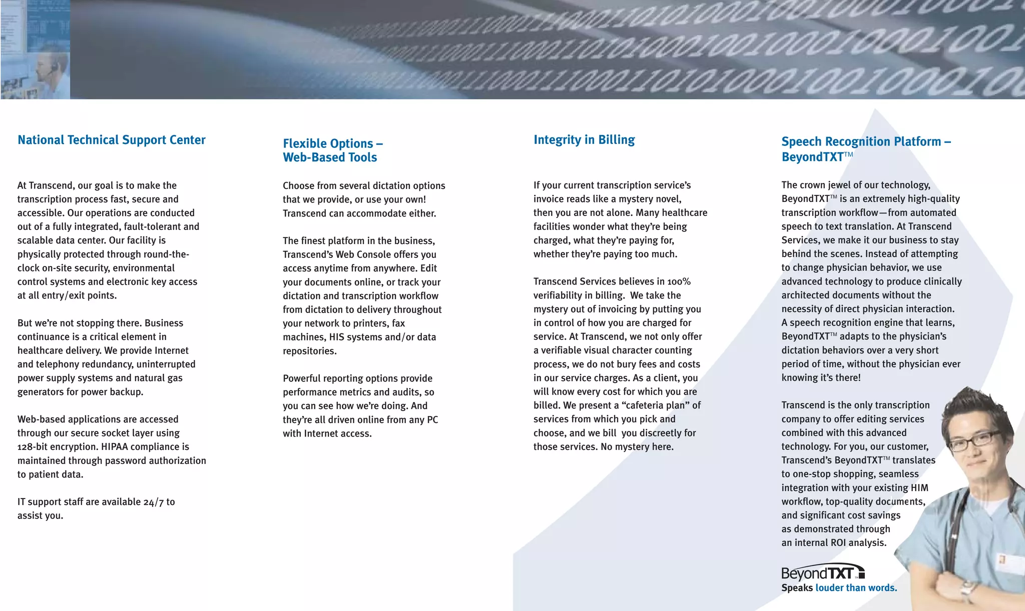 Transcend Brochure | PDF