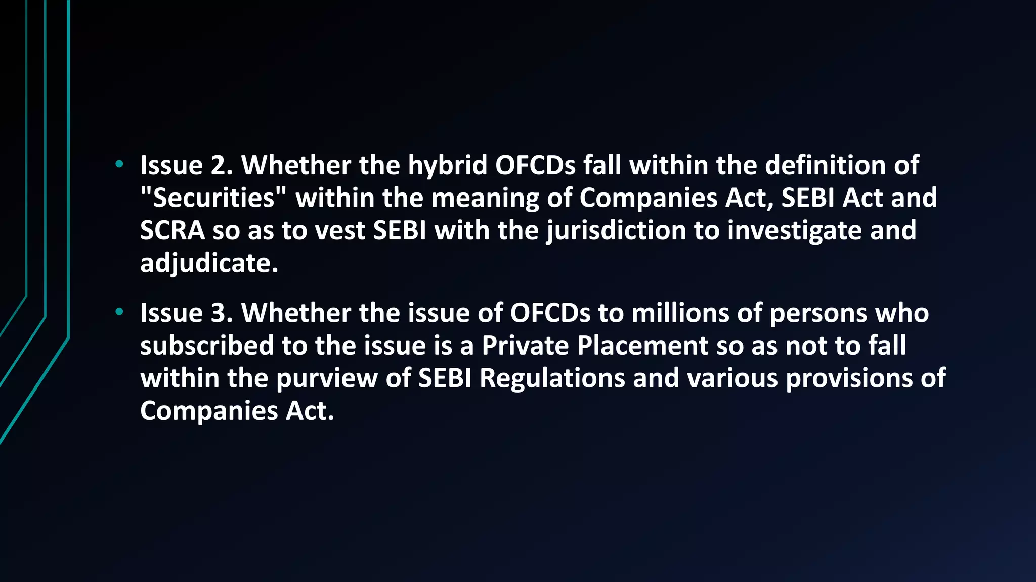 SAHARA Vs SEBI ppt | PPT