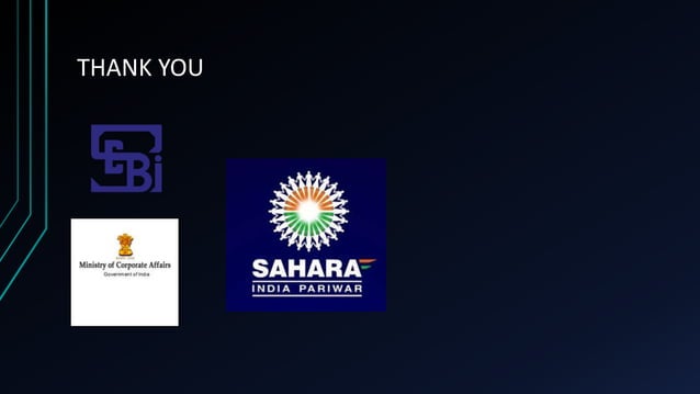 SAHARA Vs SEBI ppt | PPT