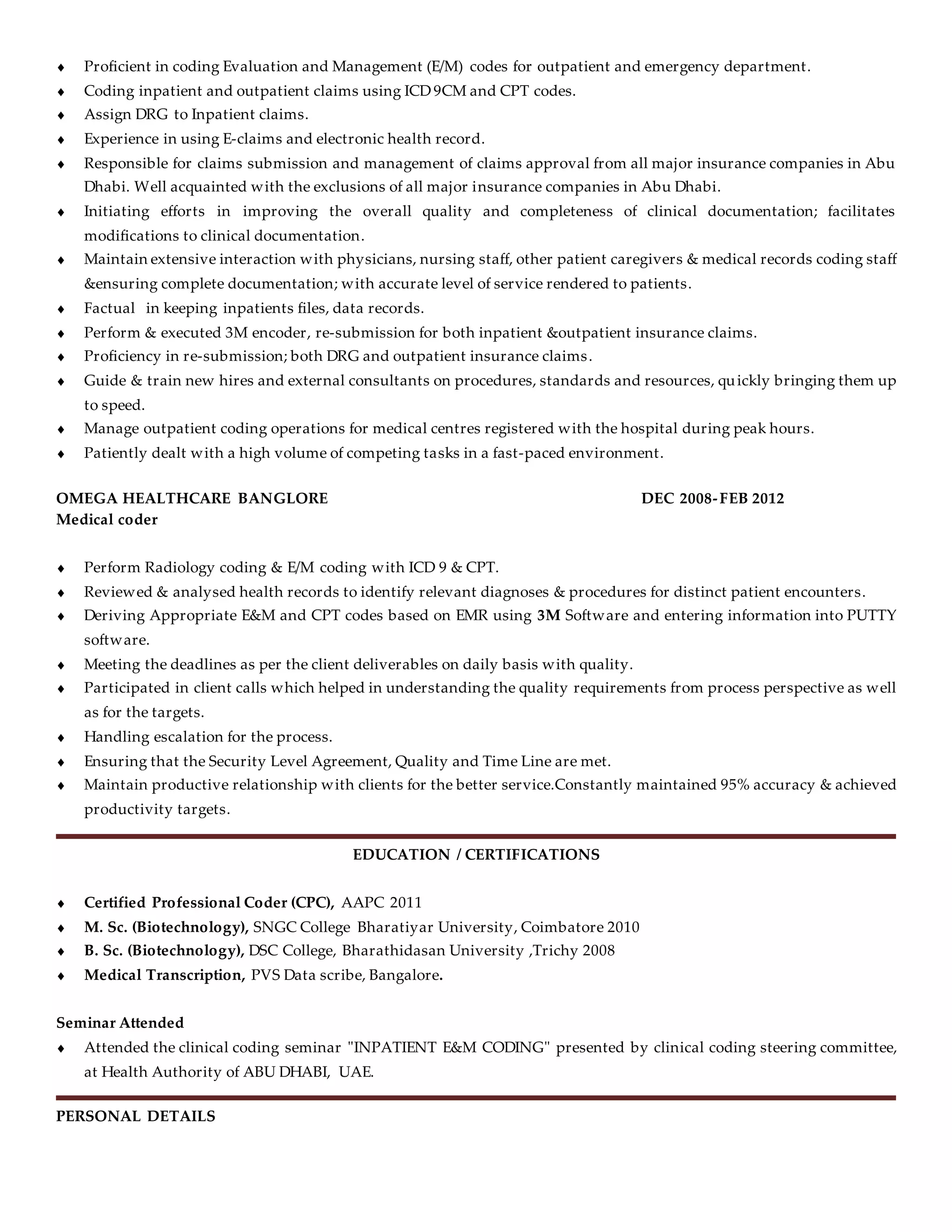 Dhanya Joseph Updated Cv Docx