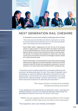 NGRC Brochure-2 | PDF | Rail Travel | Travel Type