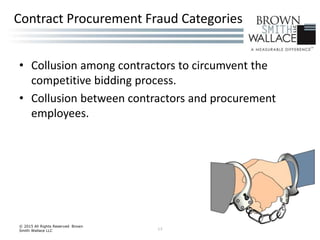 Contract Procurement Fraud | PPTX