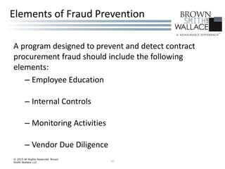 Contract Procurement Fraud | PPTX