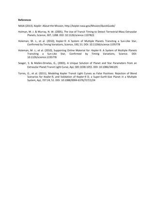 Transiting Exoplanets | PDF