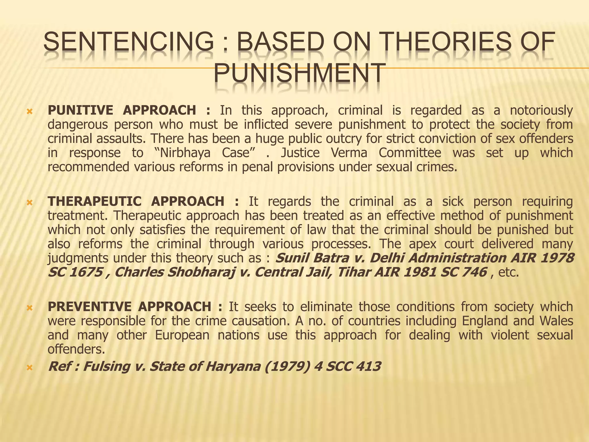 SENTENCING IN SEXUAL OFFENCES ppt | PPTX