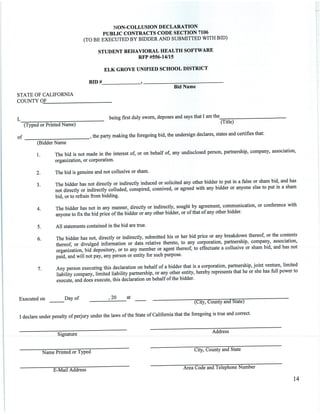 Student Behavior Health RFP | PDF