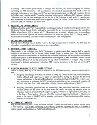 Student Behavior Health RFP | PDF