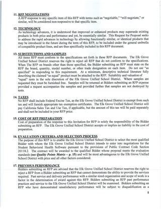 Student Behavior Health RFP | PDF