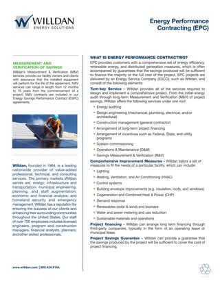 Energy Performance Contracting Insert | PDF
