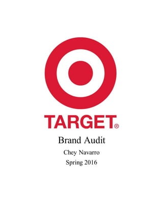 Brand Audit - Target | PDF
