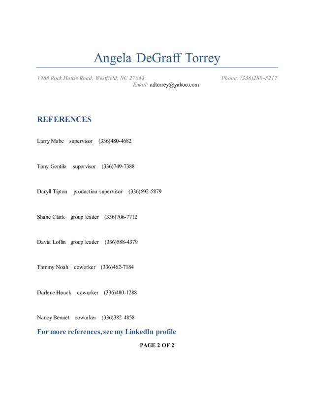 Angela Torrey Resume final | PDF