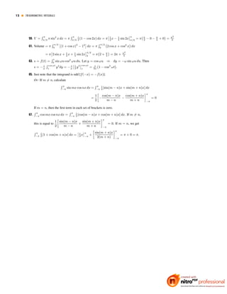 3c3 trigonomet integrals-stu | PDF