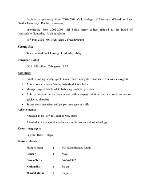 srinu resume 1234 - Copy | DOCX