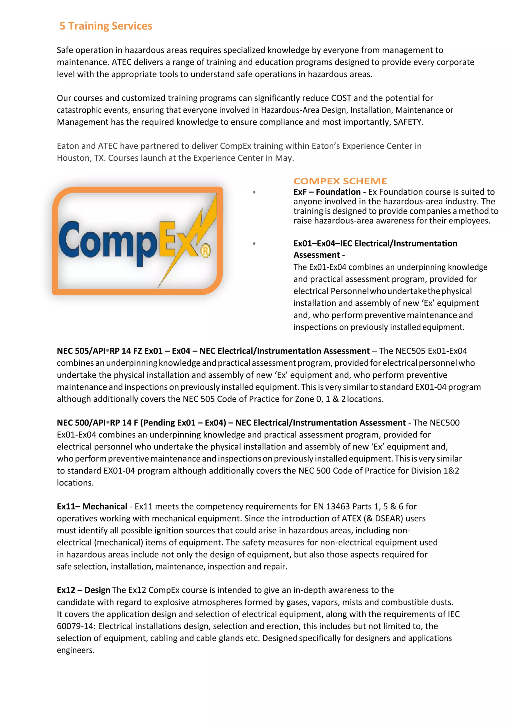 ATEC Capability Statement Rev 5 | PDF