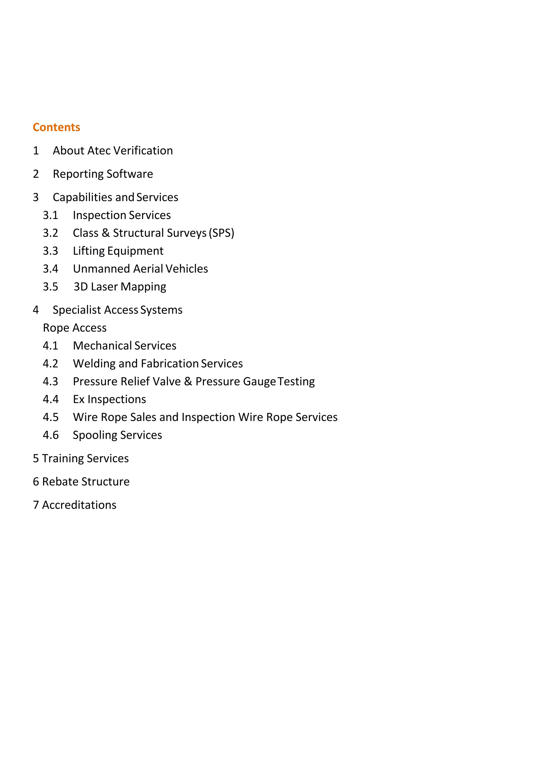 ATEC Capability Statement Rev 5 | PDF