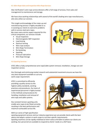 ATEC Capability Statement Rev 5 | PDF