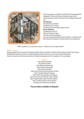 ATEC Capability Statement Rev 5 | PDF